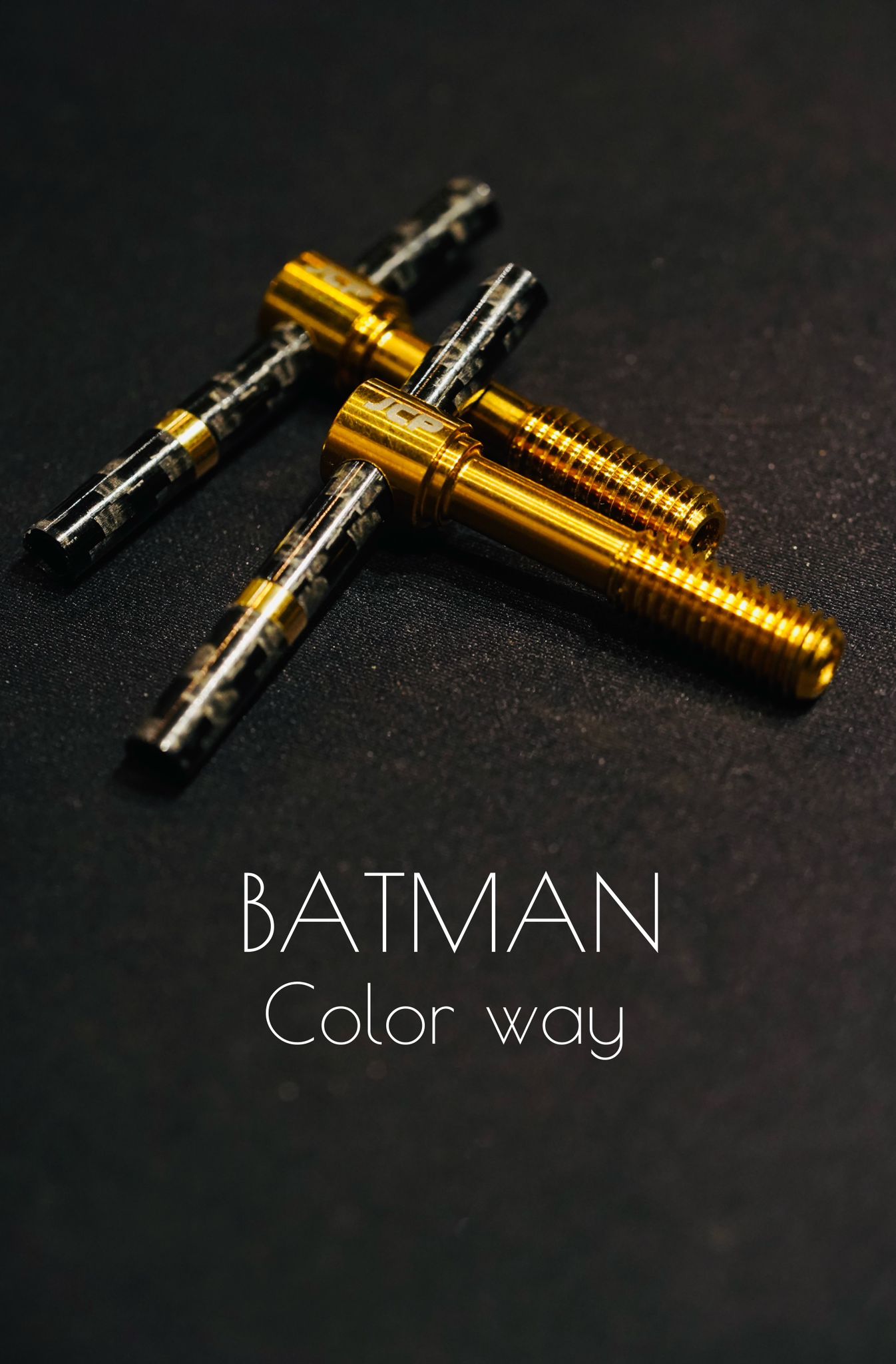 JCP Custom Titanium x Carbon Hinge Clamp Lever (BATMAN) – Star Track Cycle